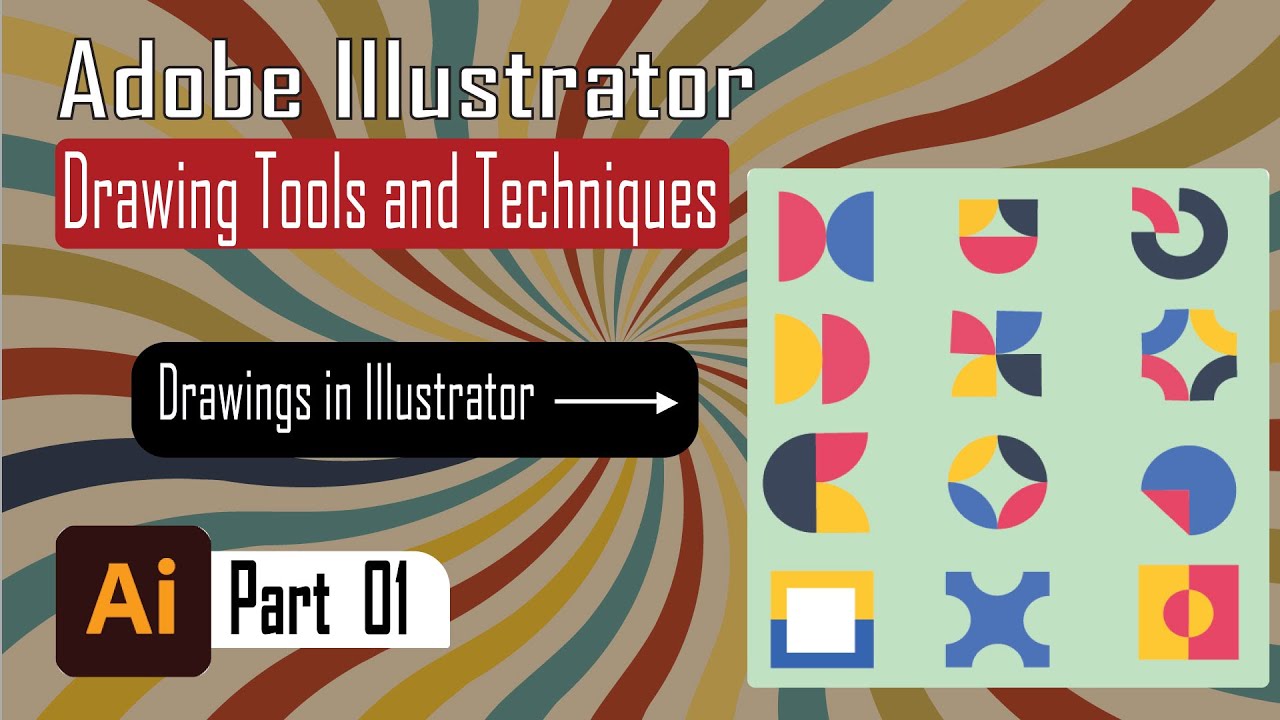 Adobe illustrator tutorials for beginners to advanced - 01 - YouTube