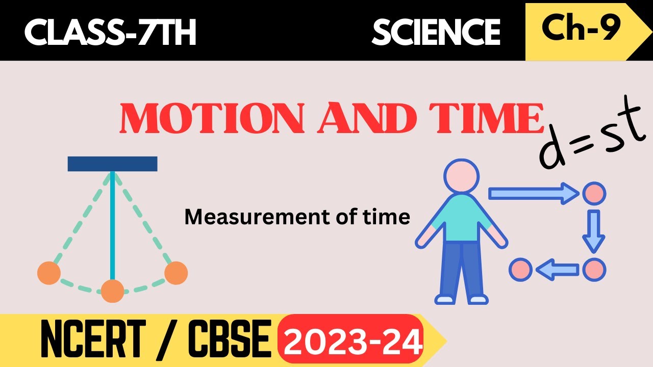 Class 7 Science I Chapter -9 Motion and Time II Measuring of time I ...