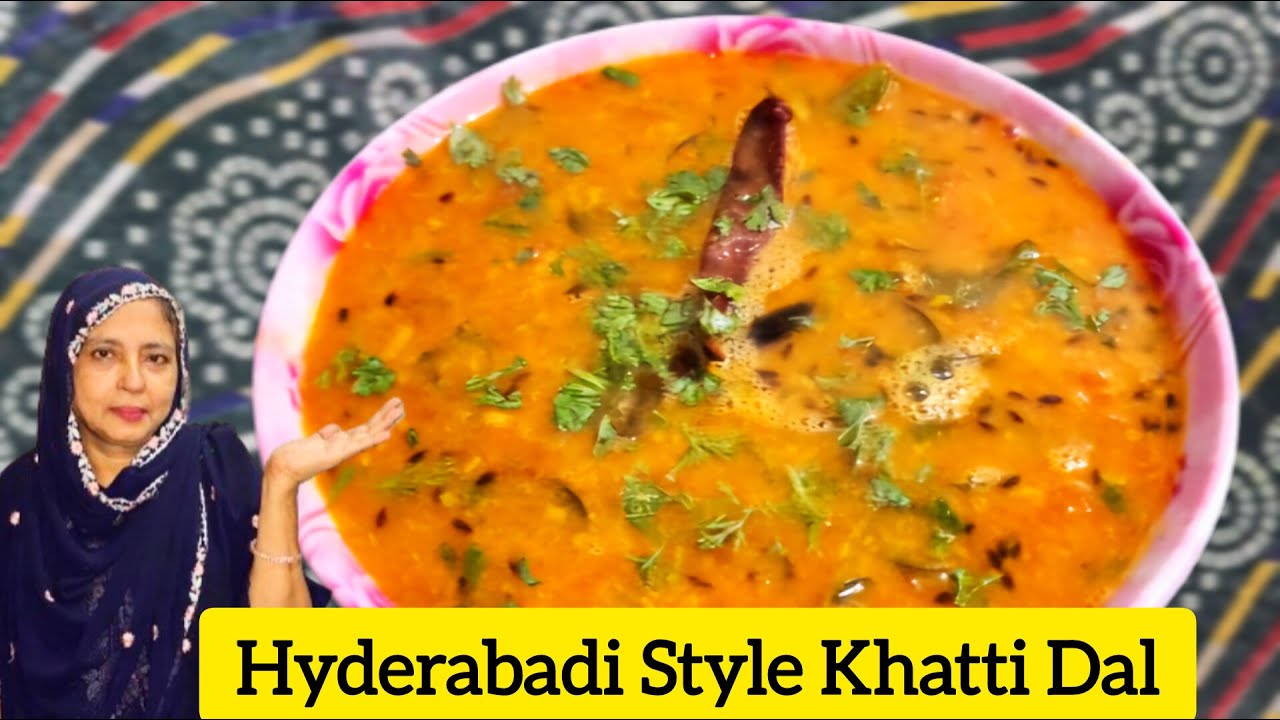 Hyderabadi Khatti Dal | Aasan Aur Tasty | Farhana Kitchen # ...