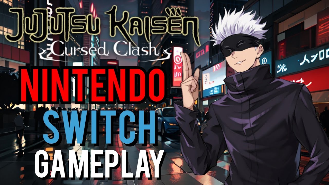 Jujutsu Kaisen: Cursed Clash Satoru Gojo Gameplay (Switch) - YouTube