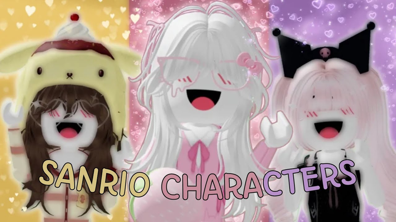 MM2 IPAD MONTAGE AS SANRIO CHARACTERS - YouTube