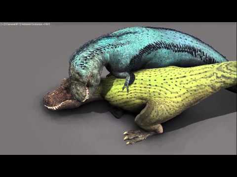 Tyrannosaurus Rex Mating - YouTube