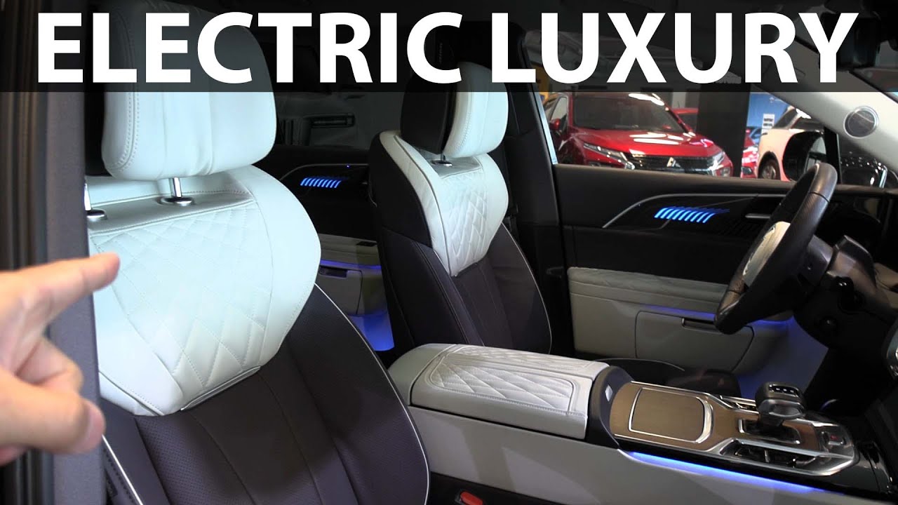 Hongqi E-HS9 prototype interior review - YouTube