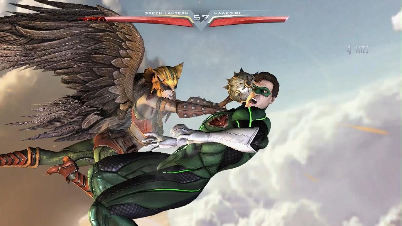 HAWKGIRL VS GREEN LANTERN - Injustice: Gods Among Us # ...