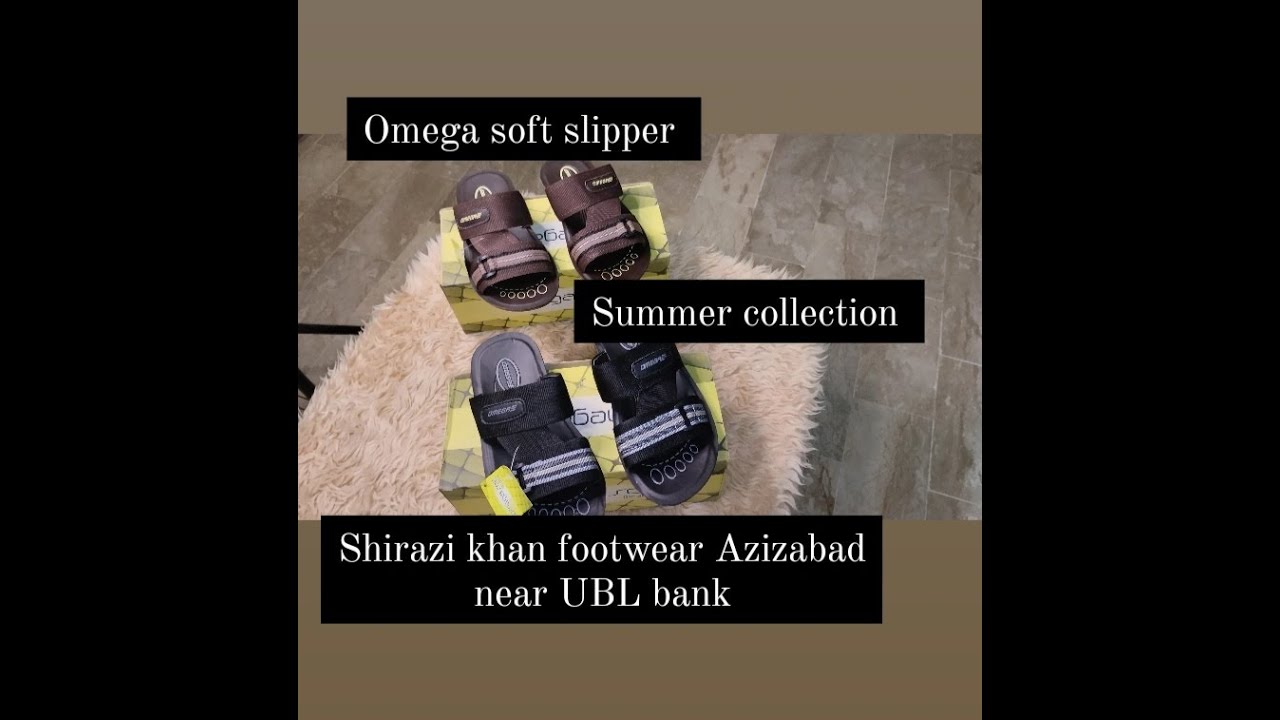 Omega soft slipper|| light weight ||summer collection - YouTube