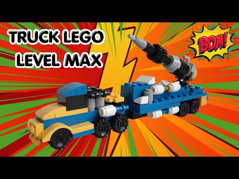 Cara Membuat LEGO Truck Peluncur Roket Keren dari Brick Sederhana
