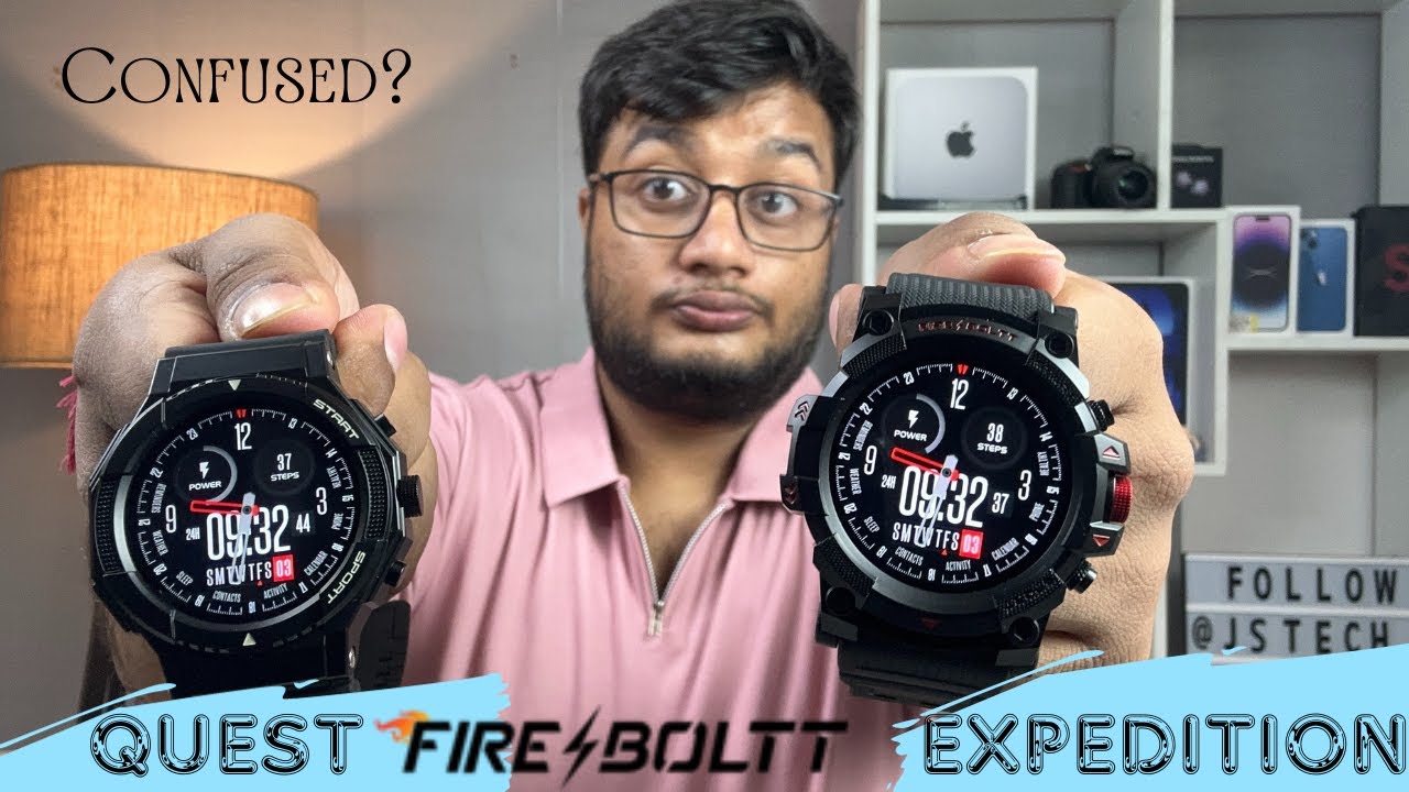 Confusion Konsi smartwatch le? Fire boltt expedition vs Fire boltt ...