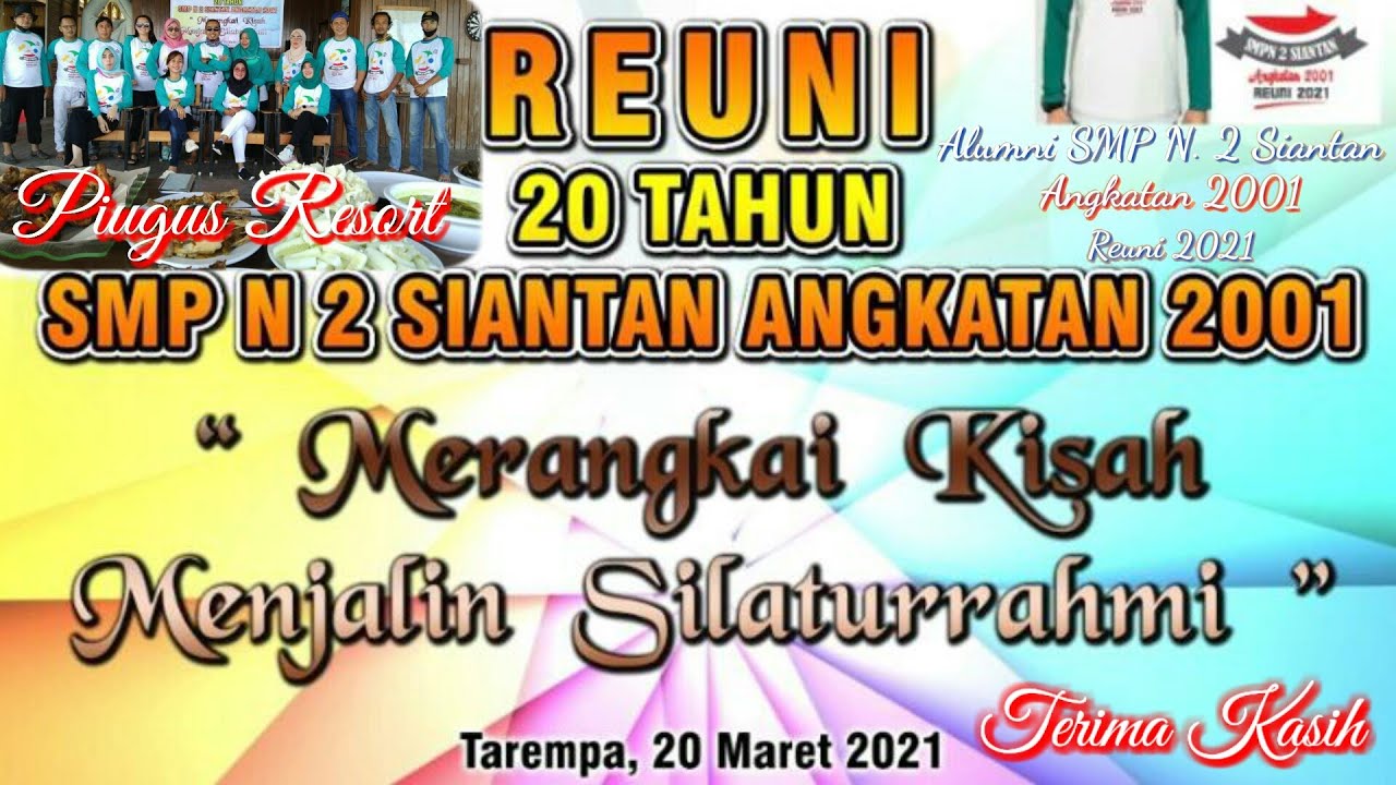 Reuni SMP N 2 Th 2021 - YouTube