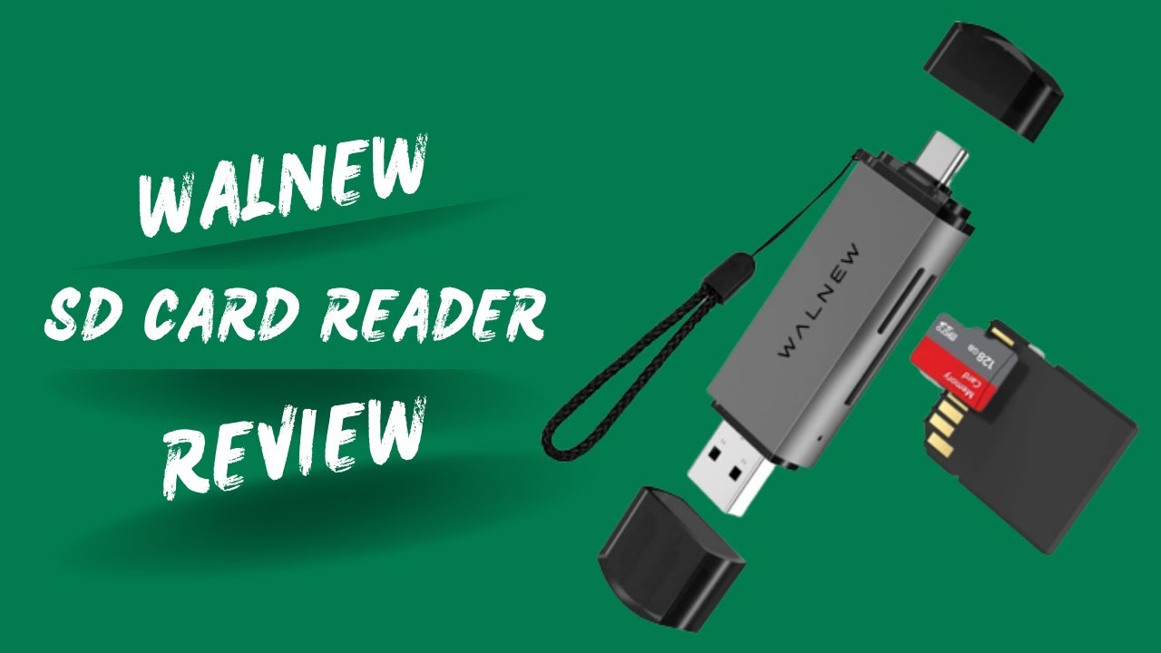 SD/Micro-SD Card Reader, WALNEW USB 3.0 and USB-C: Card Reader ...