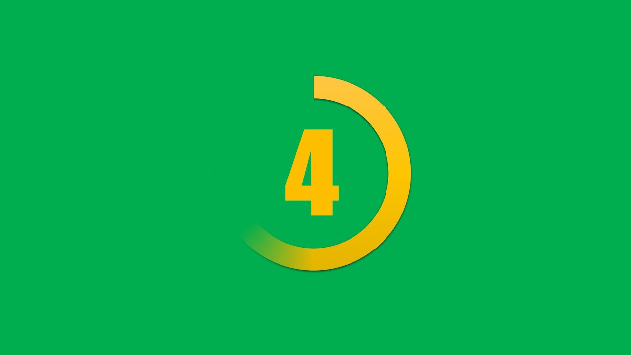 Countdown timer │Motion Graphic Transitions│Green Screen│OBS - YouTube