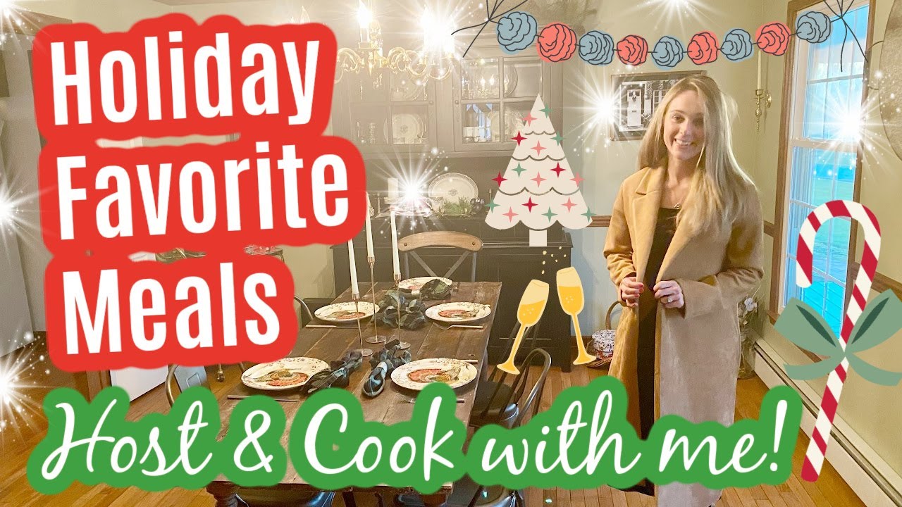 Best Holiday Recipes! Cook with me for the Holidays! My favorite easy ...