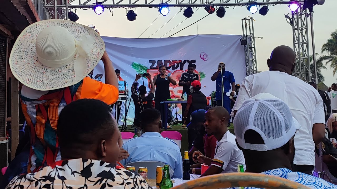 Performing "when the gbedu dey enter body by @BurnaBoy - YouTube