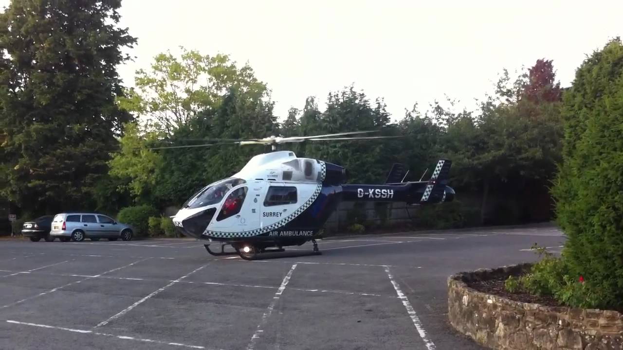 HEMS Air Ambulance Haslemere - YouTube