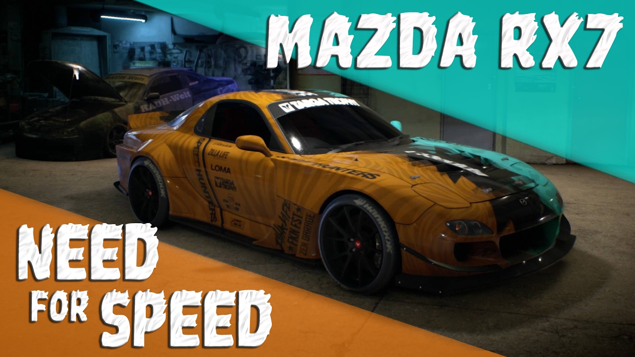 Need for Speed 2015 [PS4] Mazda RX7 Customization - YouTube