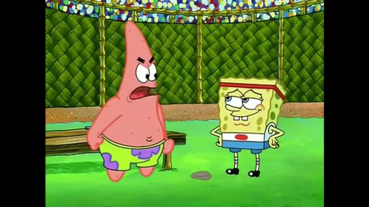 spongebob roasts patrick... - YouTube