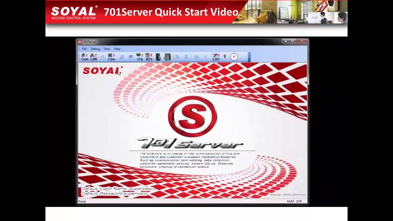 S02001-EN_【SOYAL】《701 Server》Quick Start - YouTube