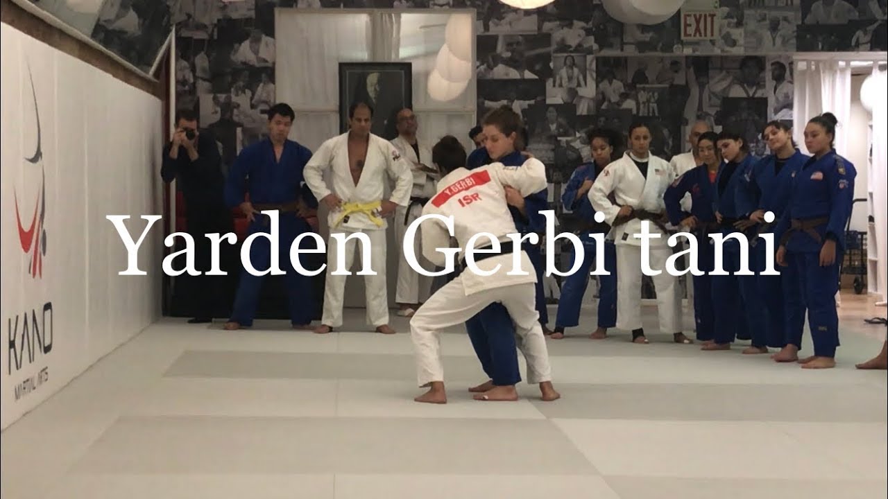 Yarden Gerbi Taniotoshi Judo throw - YouTube