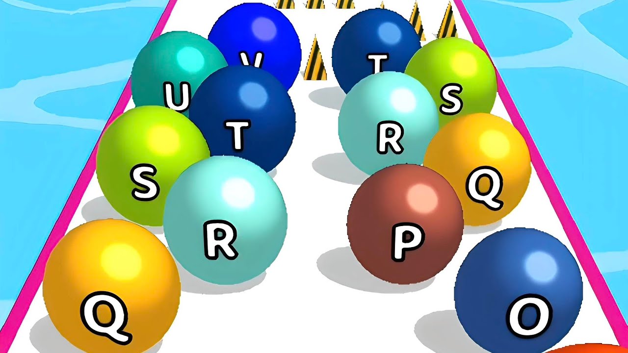 A Z Run ABC Ball Runner All Levels Gameplay Walkthrough (Android Ios ...