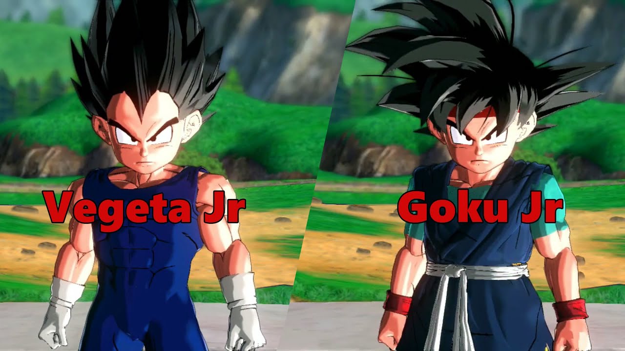 Dragon Ball Xenoverse(PC): Goku Jr VS Vegeta Jr Gameplay [MOD][60fps ...