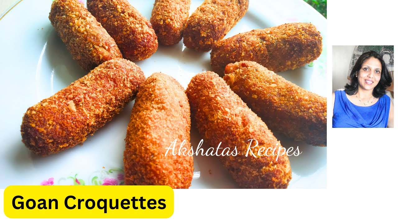 Goan croquettes|Delicious Goan snack|Tiffin recipe|@akshatasrecipes ...