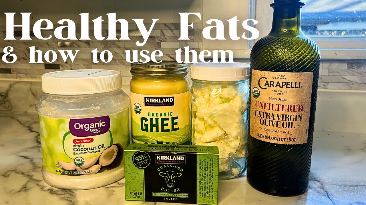 5 Healthiest Cooking Fats & How to Use Them - YouTube