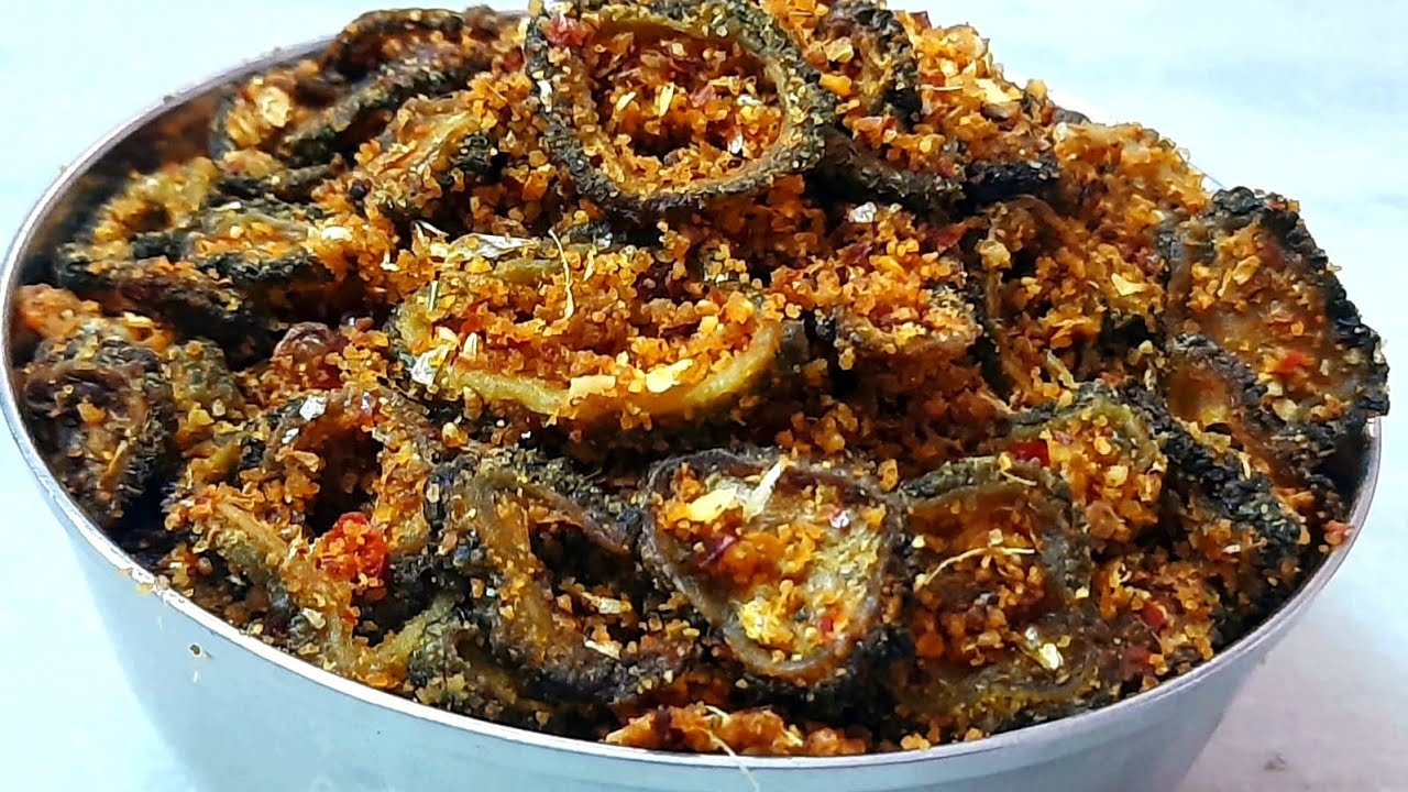 Kakarakaya Palli Karam | కాకరకాయ పల్లి కారం | Bitter Gourd Palli Karam ...
