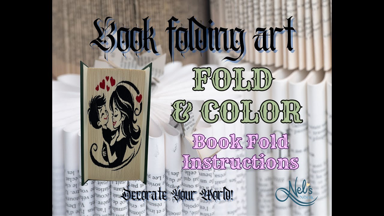 Fold & Colour - Measure, Mark, Cut & Fold pattern - YouTube