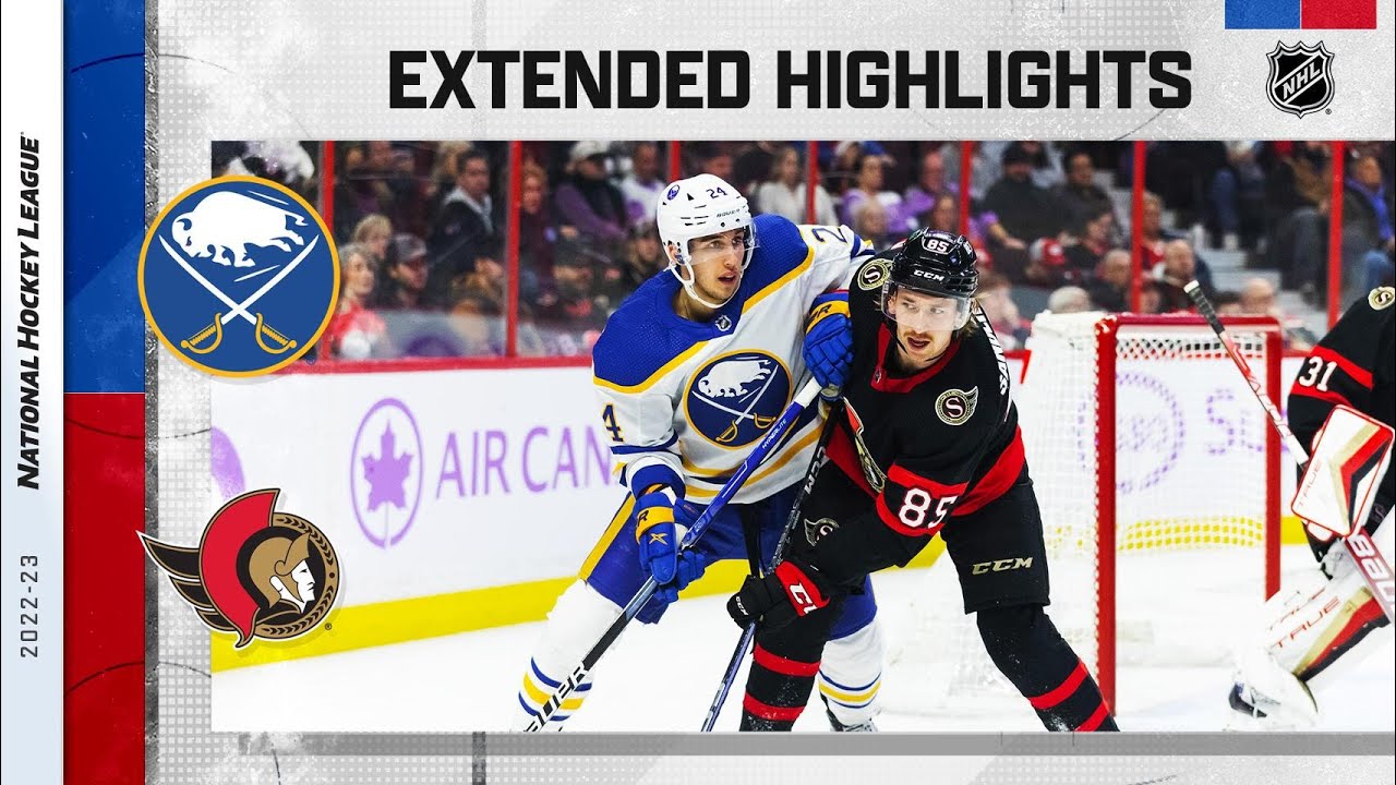 Buffalo Sabres vs. Ottawa Senators Nov 16, 2022 HIGHLIGHTS - YouTube