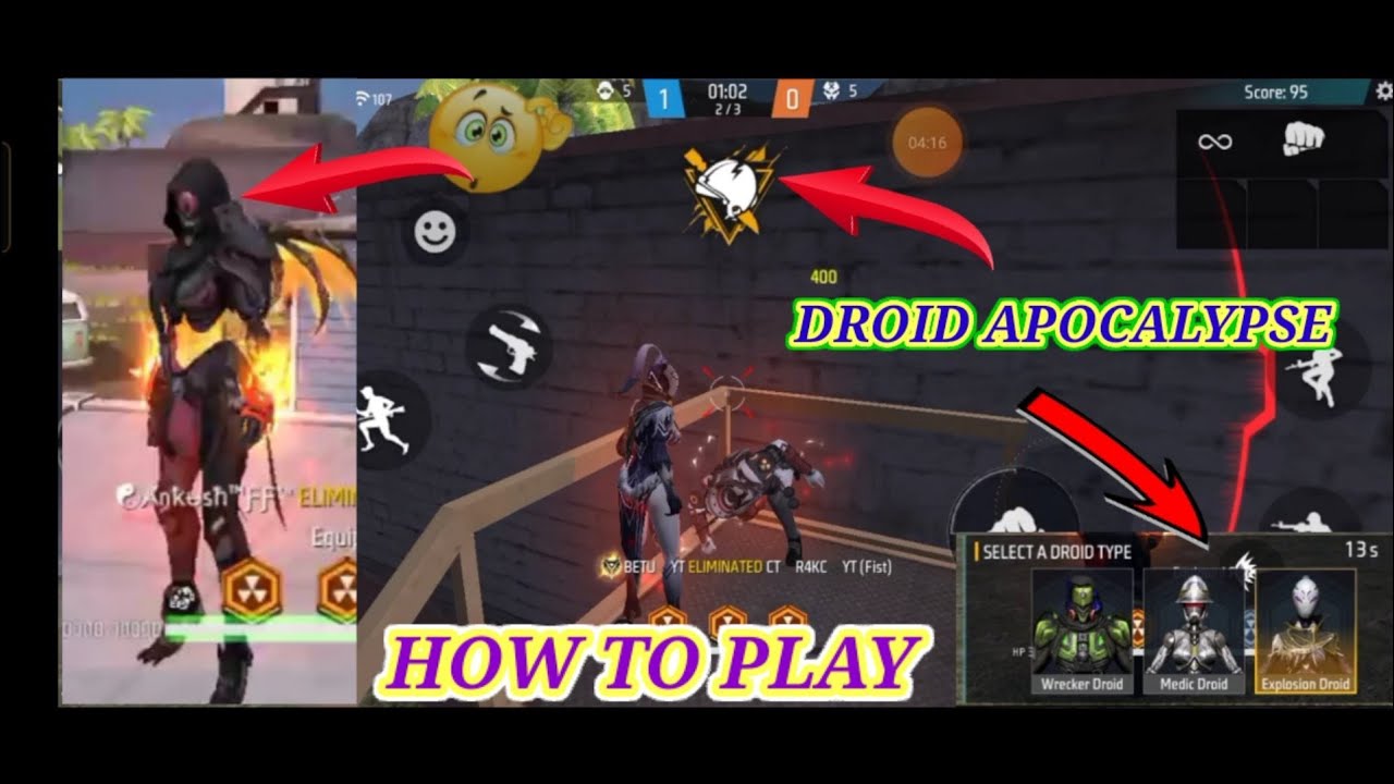 HOW TO PLAY DROID APOCALYPSE | FREE FIRE | ‎DROID APOCALYPSE ...
