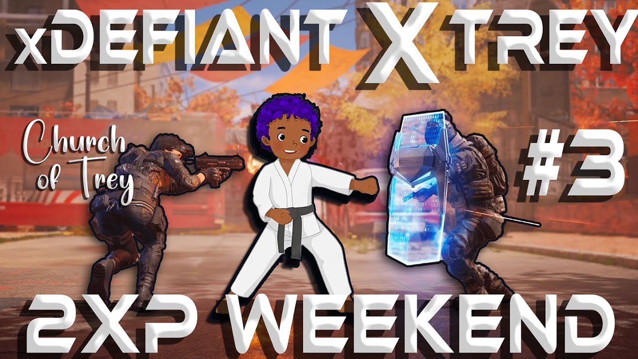 xDefiant x Trey #3 - FREE Drops, Double XP Weekend, Trying Out LMGs For ...