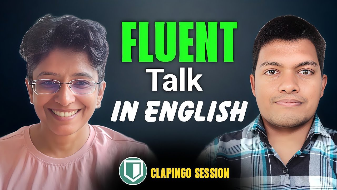 Fluent Talk In English | English Conversation @Clapingo - YouTube