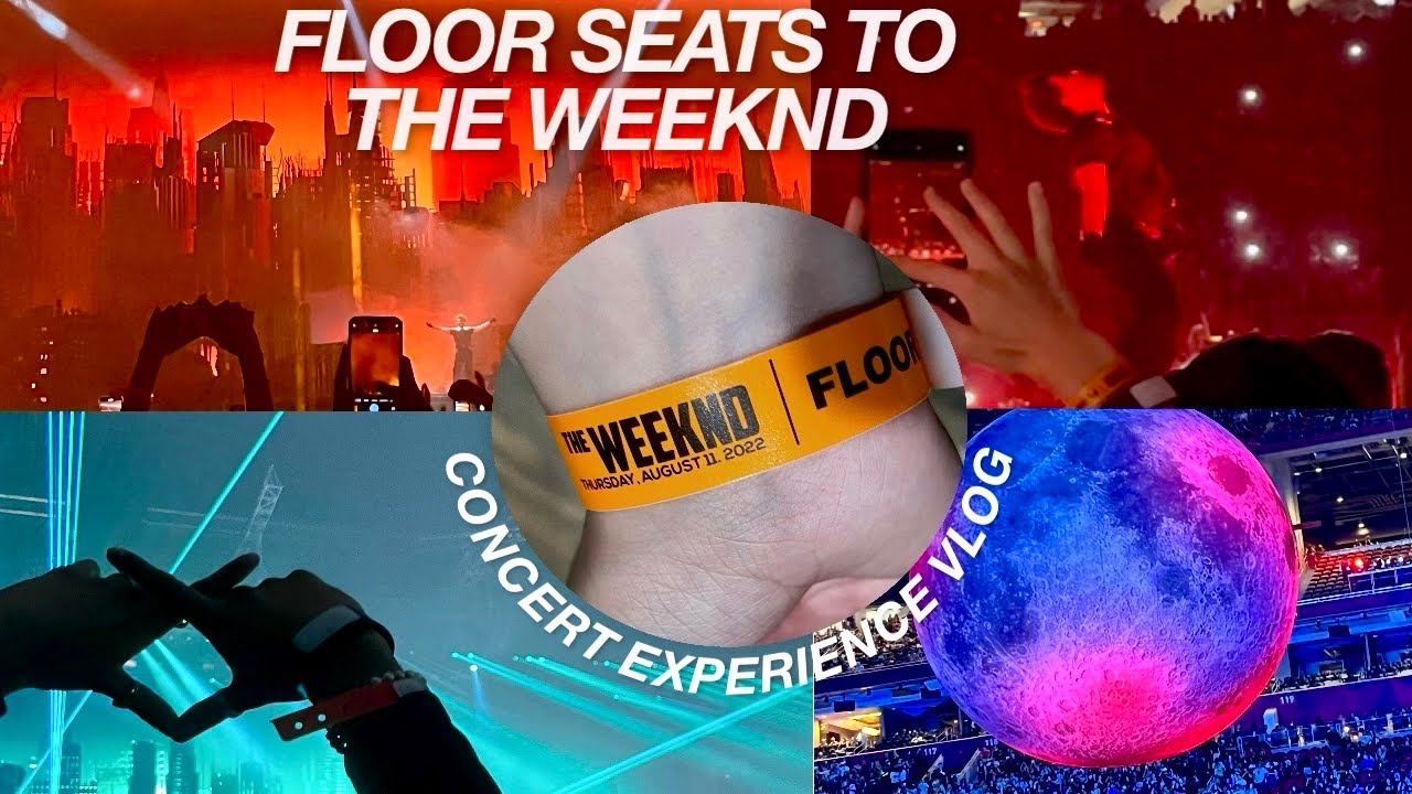 THE WEEKND CONCERT VLOG (Floor Seats & VIP) Atlanta, GA 2022 - YouTube