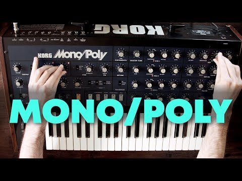 Korg MonoPoly Tutorial and Demo