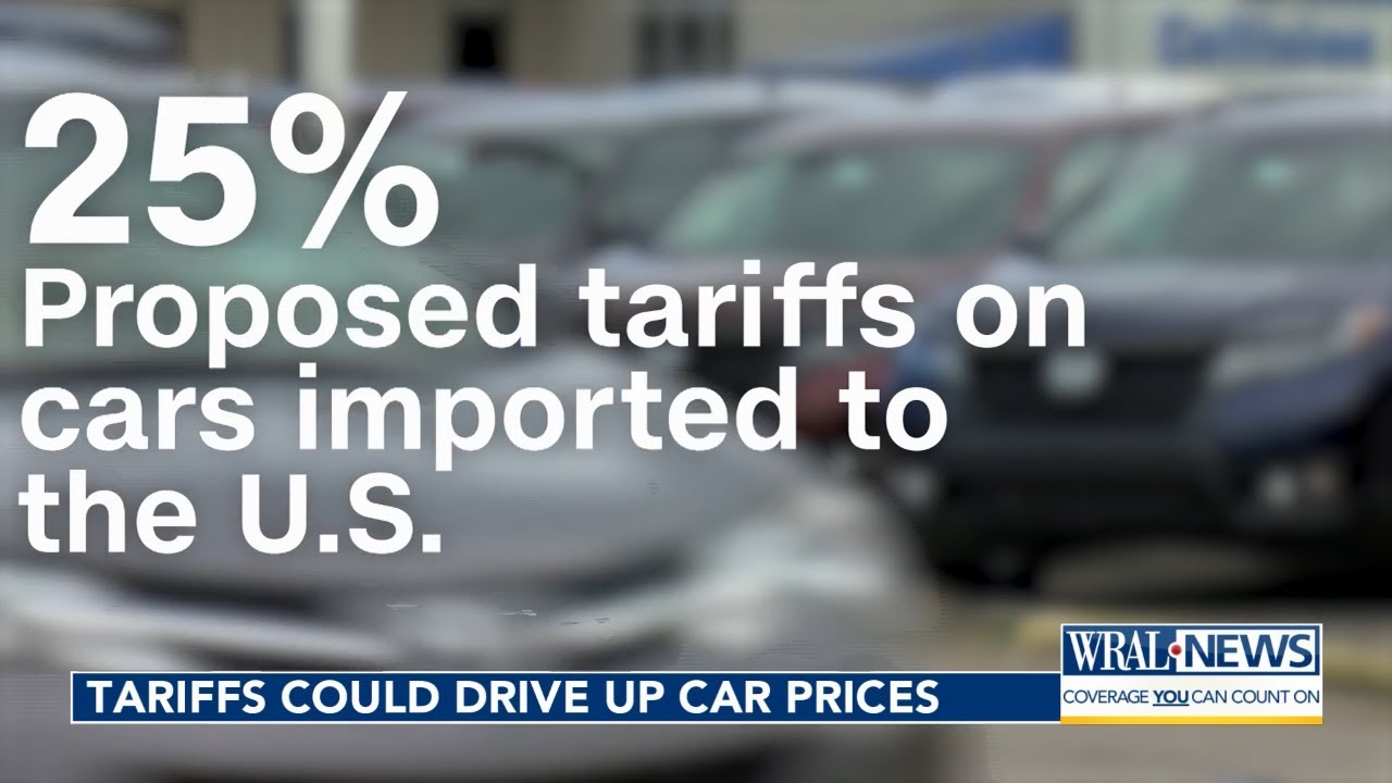 Auto tariffs could raise car prices even higher - YouTube