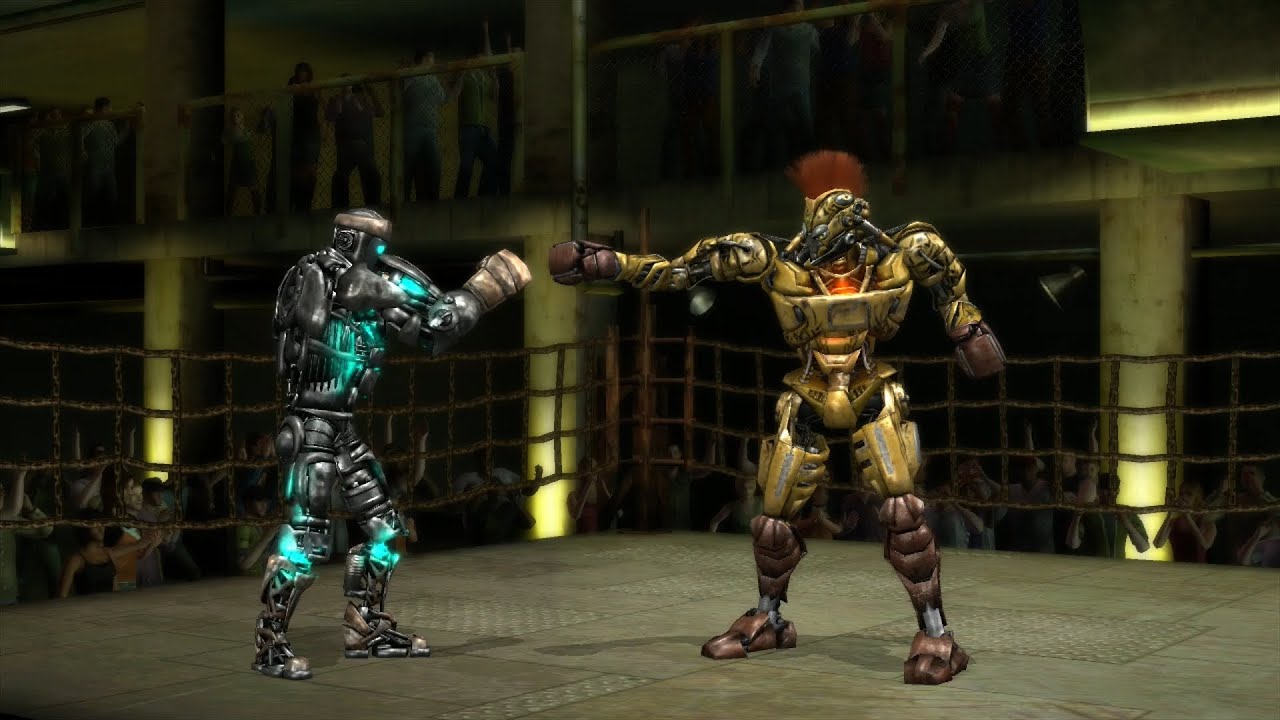 REAL STEEL THE VIDEO GAME - ATOM vs MIDAS - YouTube