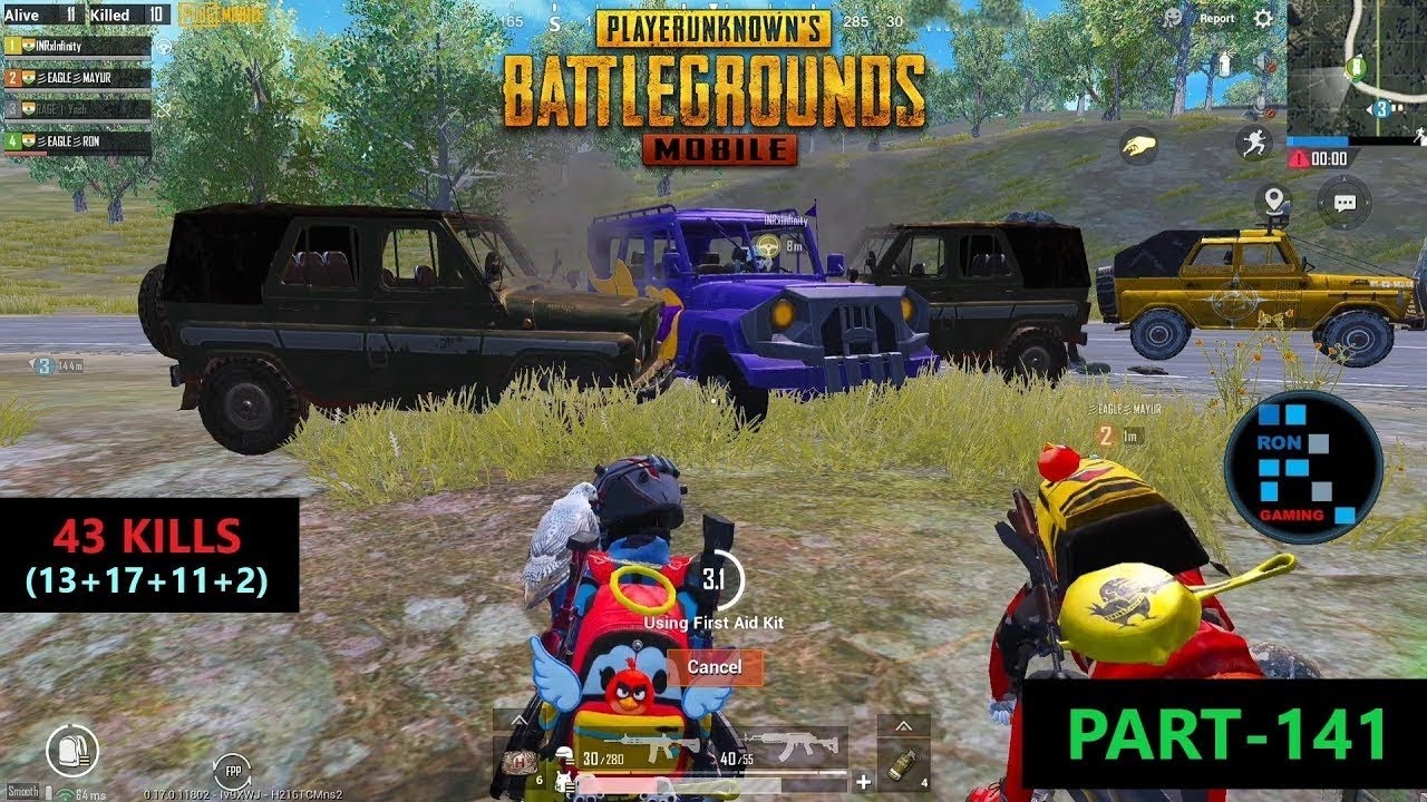 Pub G Mobile Game My Full Match & Chicken Dinner - YouTube