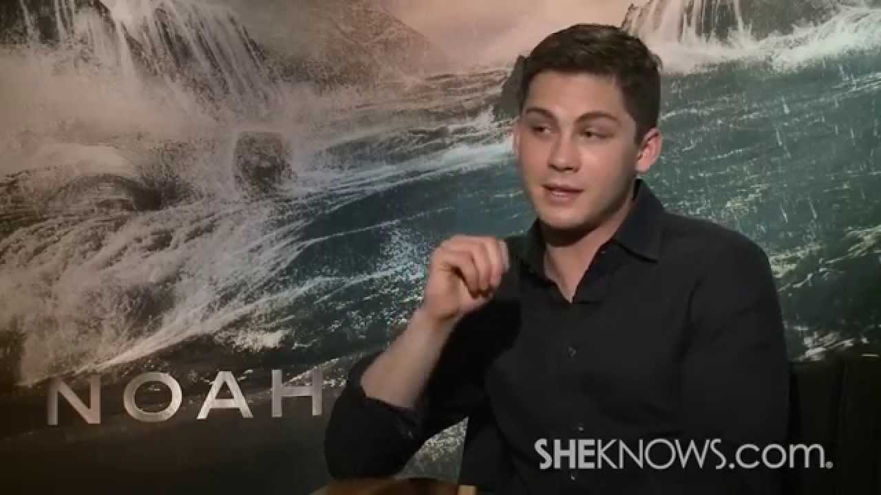 Noah Star Logan Lerman - Celebrity Interview - YouTube