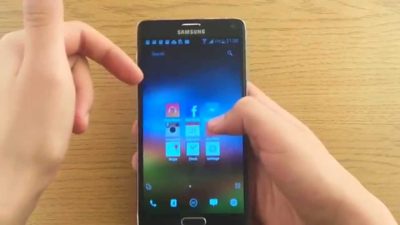 Buzz Launcher - Galaxy Note 4 - Review! - YouTube