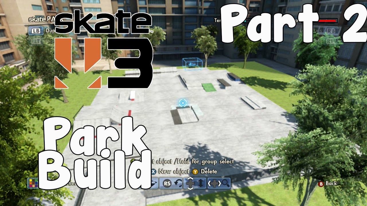 Skate 3 - Park Build: 'Imagine' Part 2 - YouTube
