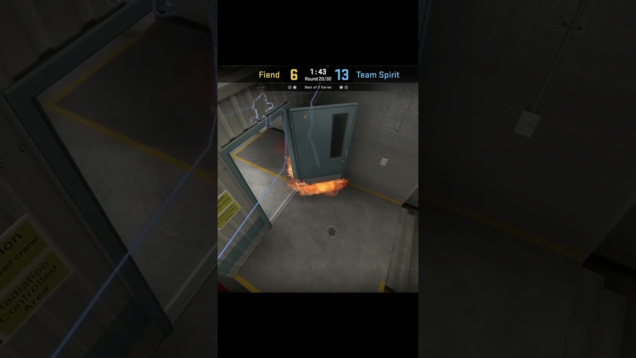 Team Spirit magixx Nuke Hut Molotov (CS:GO Tricks) - YouTube