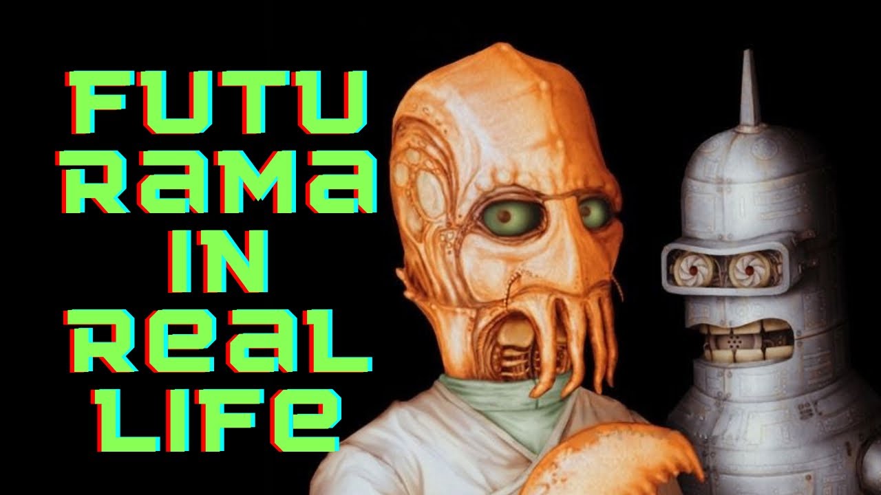 FUTURAMA in real life . ALL all character realistic . - YouTube