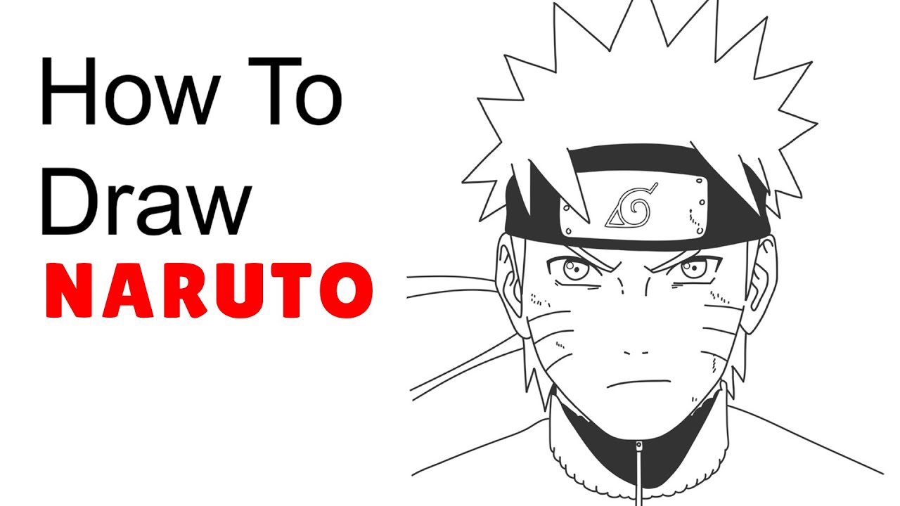 Naruto Hitam Putih