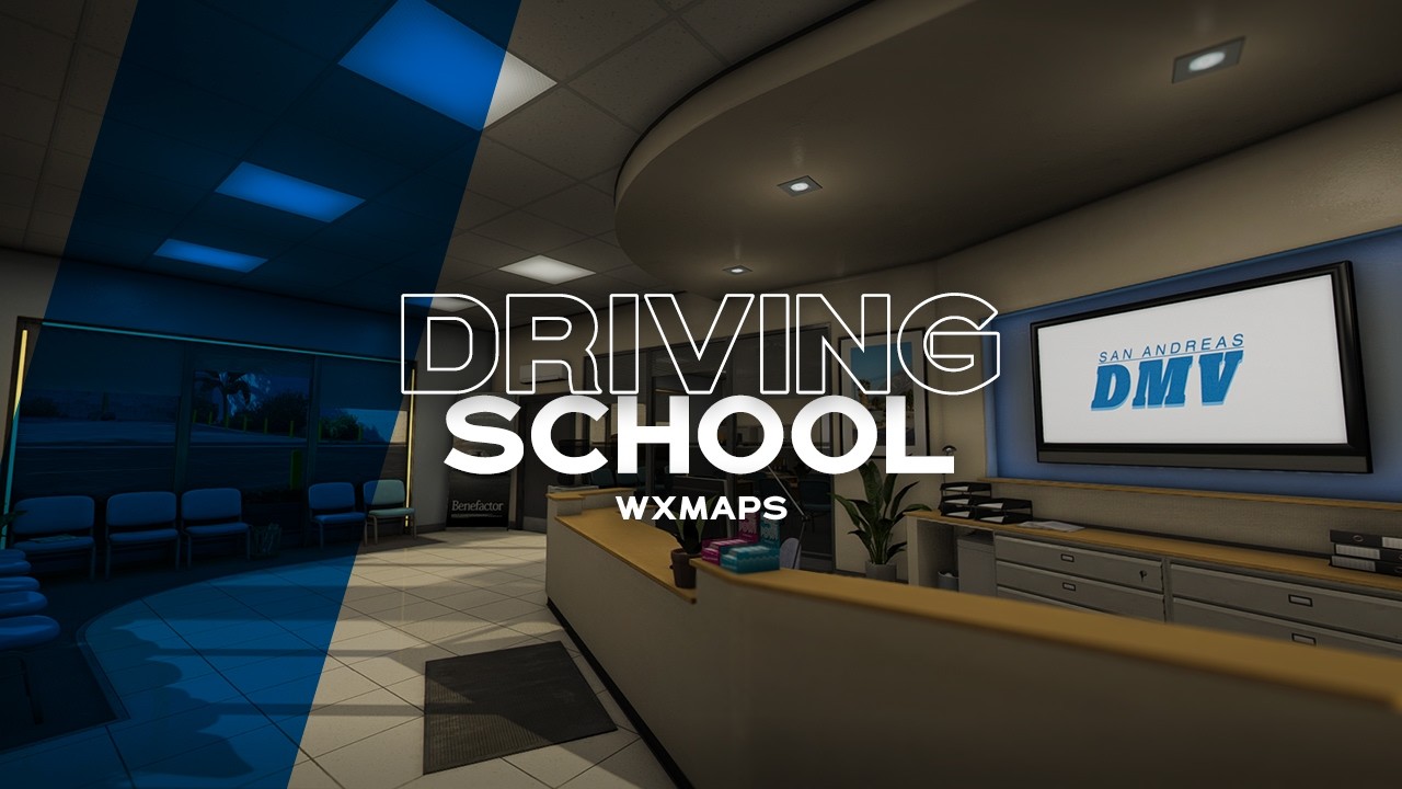 Driving School [FiveM Interior - GTAV MLO] - YouTube