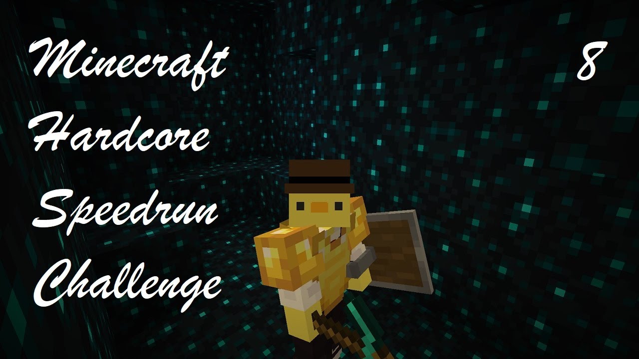 Minecraft Hardcore Speedrun Challenge 8-3 - YouTube