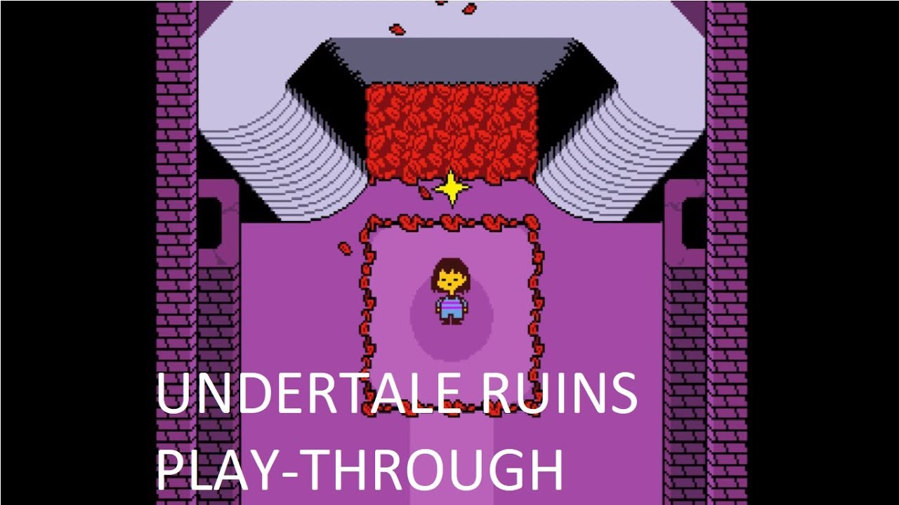Undertale Playthrough Ruins - YouTube