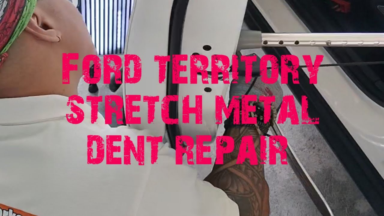 stretch metal dent repair @bongdentworkspdr - YouTube