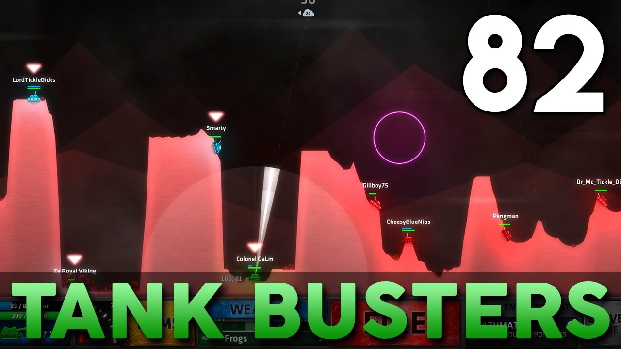 [82] Tank Busters (Let's Play ShellShock Live w/ GaLm and Friends ...