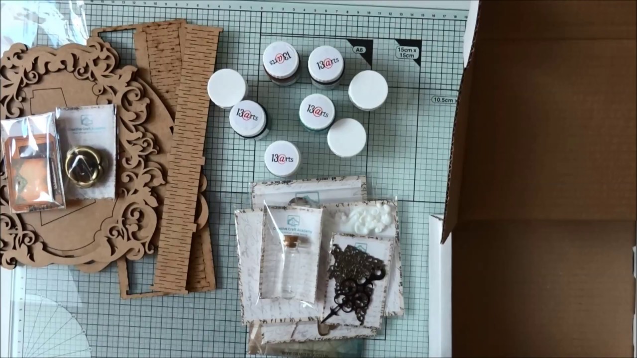 [UNBOXING] Creative Craft Academy: box de juillet - YouTube