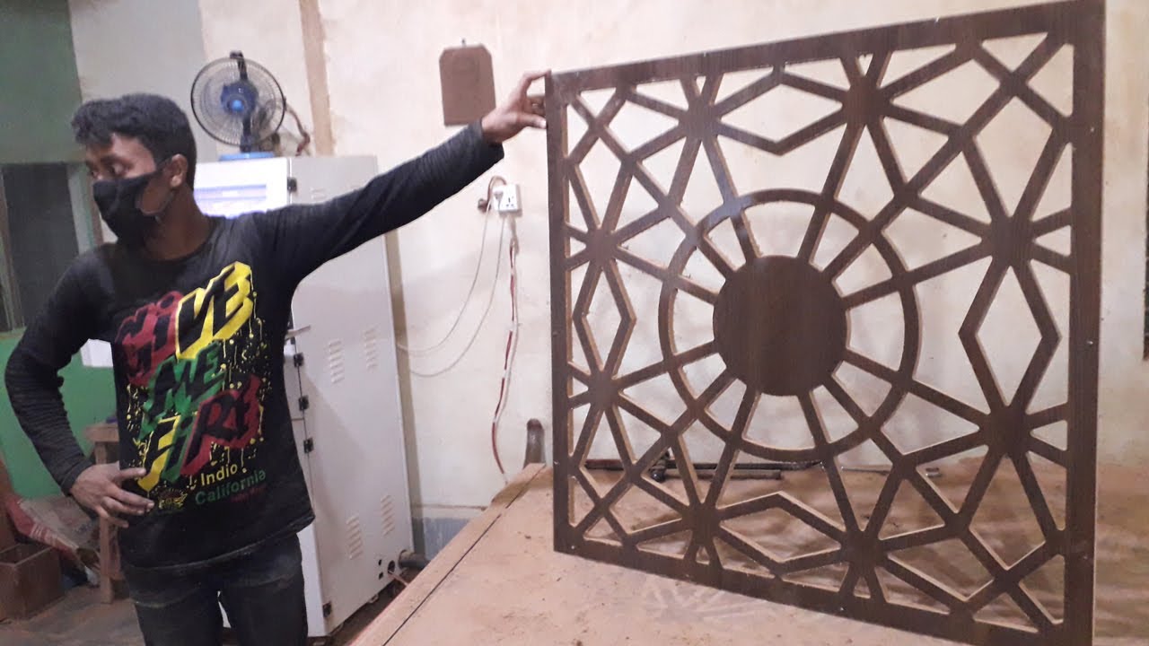 Partex hollow cutting cnc router for home decoration || Best Partex ...