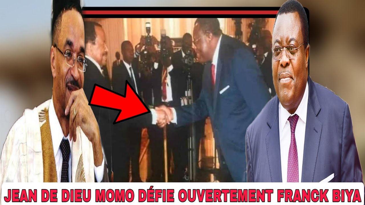 Conflit au Sommet de l'État : Jean de Dieu Momo et Franck Biya dans une ...